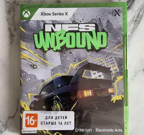 Need for speed Unbound на Xbox series X