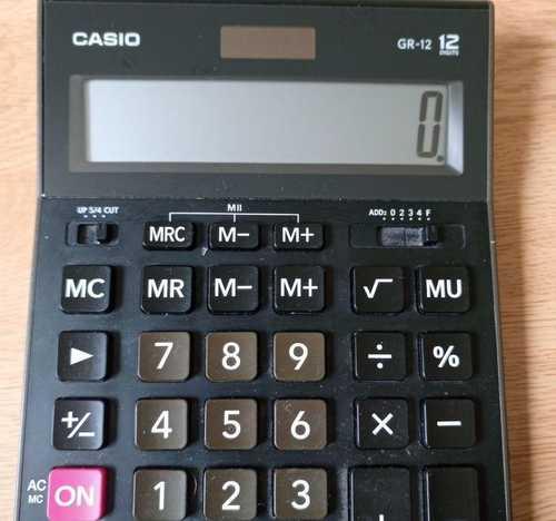 Калькулятор casio