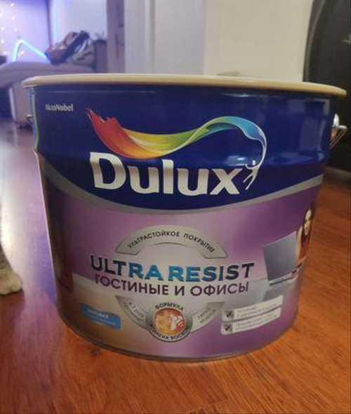 Краска белая dulux ultra resist 10л*2