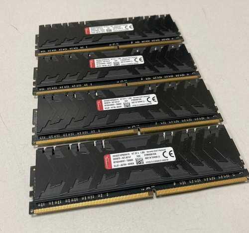 16GB (4x 4GB) DDR4 3200MHz HyperX Predator