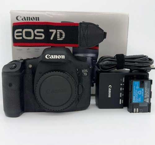 Canon 7D Body пробег 32279 кадров