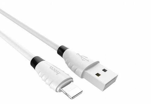 Кабель hoco X27 USB - Lightning 2.4A, 1.2m