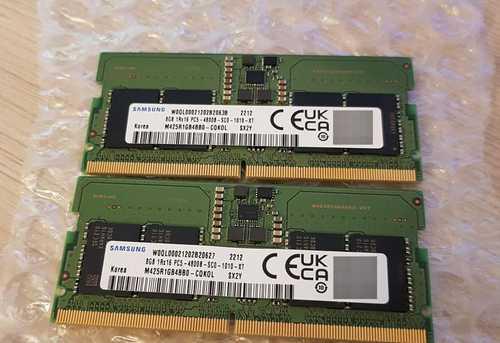 Samsung so dimm ddr5 16gb 2x8 4800