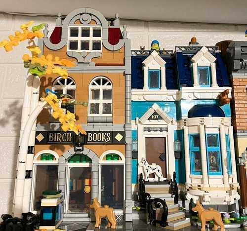 Lego creator 10270 книжный магазин лего