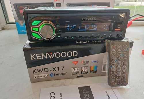 Магнитола Kenwood x17 1din с Bluetooth