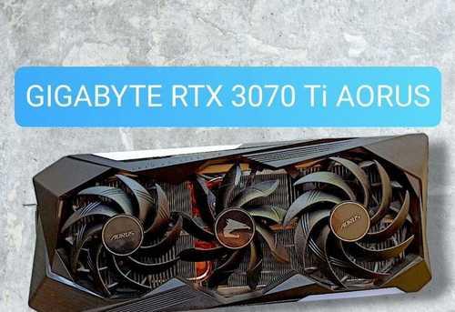 Видеокарта gigabyte RTX 3070 Ti aorus master