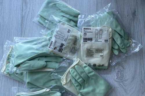Перчатки хозяйственные резиновые IKEA Rinnig