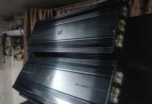 Усилитель моноблок machete MA-5500.1D sport