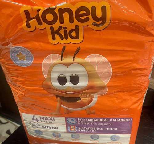 Подгузники Honey kid 4 размер