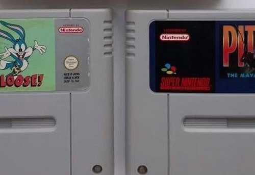 Картриджи для Super Nintendo, PAL-версии, лиценз