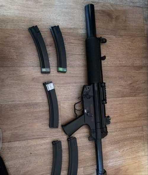 Обмен Страйкбольный автомат, привод мп5, mp5 -sd