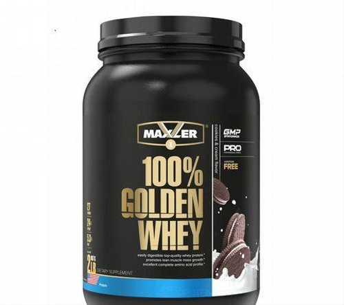 Maxler Golden Whey 908 г Cookies & Cream