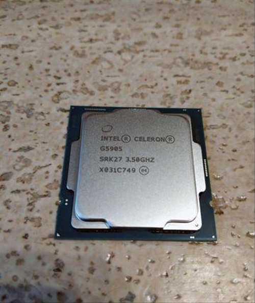 Процессор g5905 celeron lga1200 + кулер