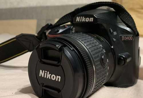 Зеркальный фотоаппарат Nikon D3400