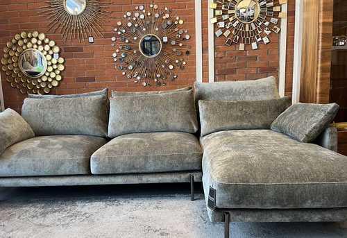 Угловой диван Санторини для гостиной