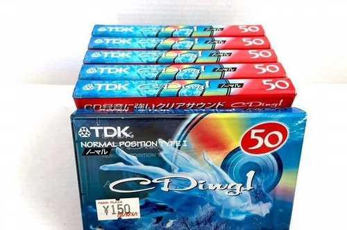 Аудиокассеты кассеты TDK CDing I 50 - 1998 г