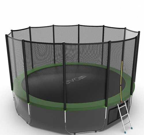 EVO jump External 16ft (Green) + Lower net. 16ft