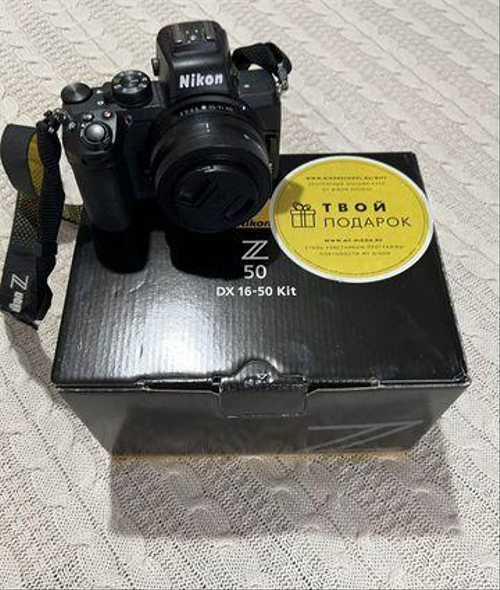 Фотоаппарат Nikon Z50 DX 16-50 Kit