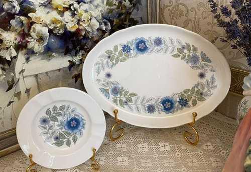 Фарфорoвое блюдо Англия Wedgwood