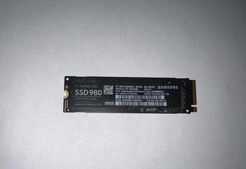 Ssd samsung 980 500gb nvme m.2