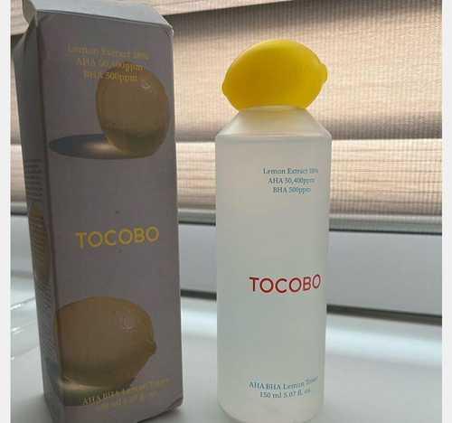 Тонер tocobo aha bha lemon toner