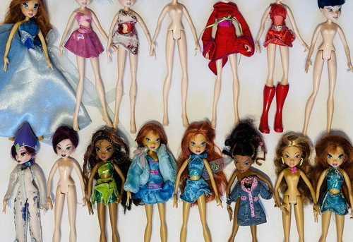 Куклы Winx Mattel Муза Блум Стелла Флора Винкс