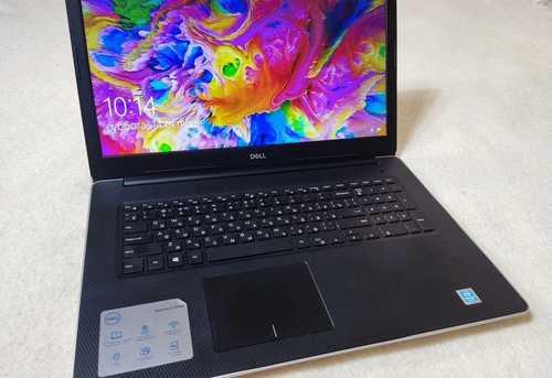 Шикарный Dell 17" Intel Silver, SSD256, 8Gb DDR4