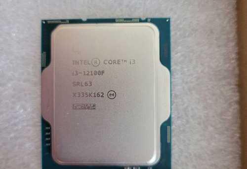 Процессор Intel Core i3 12100f новый