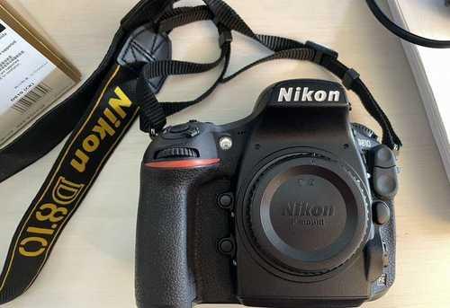 Зеркальный фотоаппарат Nikon D810 Body 10.723