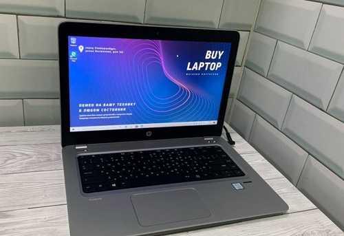 Бюджетный ноутбук HP 14" - i5-7200U, 8/128