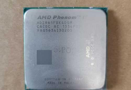 Процессор AMD Phenom ii x4 965