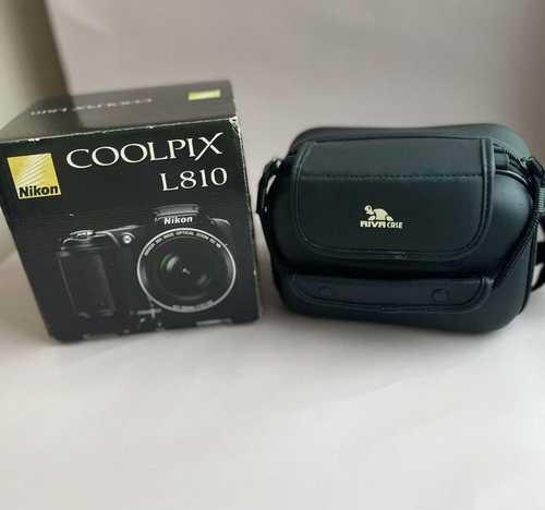 Фотоаппарат nikon coolpix l810, черный