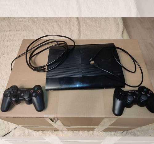 Sony playstation 3 super slim прошитая 500 gb