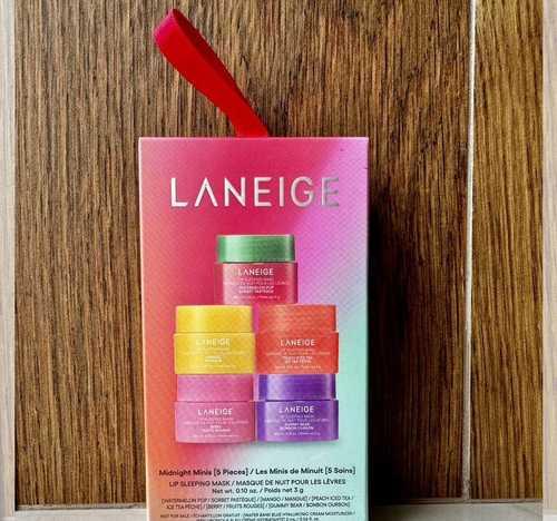 Laneige Midnight Minis Set набор масок для губ