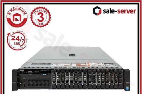 Сервер dell R730 16SFF 2x E5-2680 v3 256GB