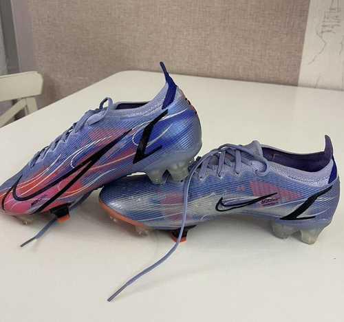 Бутсы nike mercurial vapor 14 FG KM Flames