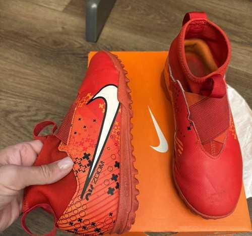 Детские сороконожки Nike Jr Zoom Superfly 9
