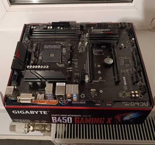 Материнская плата gigabyte b450 gaming x