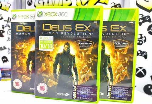 Deus Ex: Human Revolution (Xbox 360) Б/У
