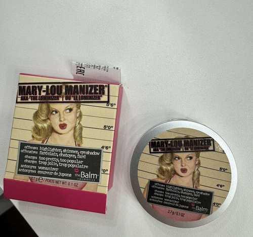 Хайлайтер TheBalm mary-lou manizer 8,5 гр