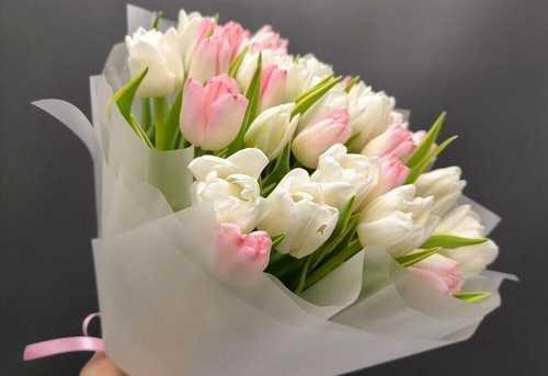 Букет цветы тюльпаны с доставкой