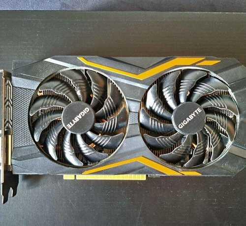 Видеокарта GTX 1050TI 4GB Gigabyte
