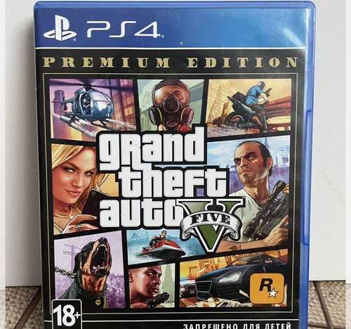 Игра Grand Theft Auto V – Premium Edition (PS4)