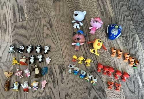 Игрушки Мимимишки + игрушки с киндера в подарок