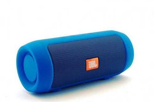 Блютуз колонка копия jbl charge 2 mini (синяя)