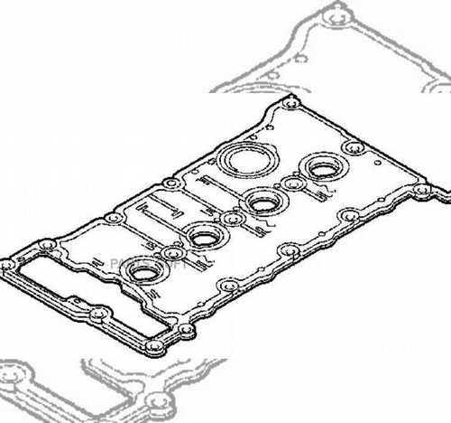 Elring 388.170 прокладка клапанной крышки\ Audi A4/A6, VW Passat 2.0 20V ALT 01