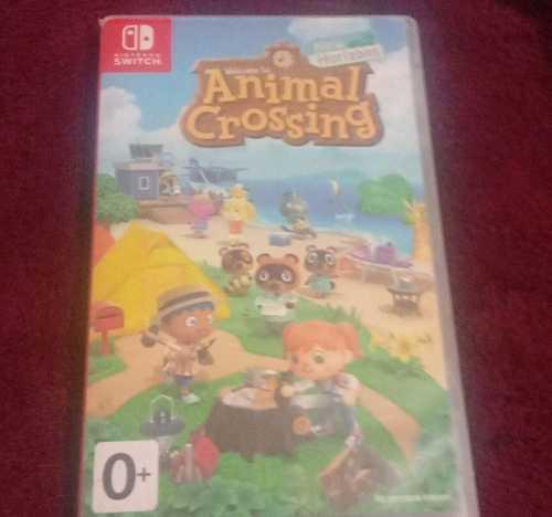 Animal crossing new horizons картридж