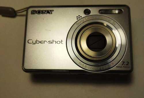 Компактный фотоаппарат sony cyber shot dsc-s730