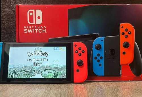 Nintendo switch rev 2 прошитая чип
