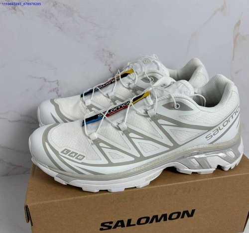 Кроссовки Salomon Xt-6 White демисезон